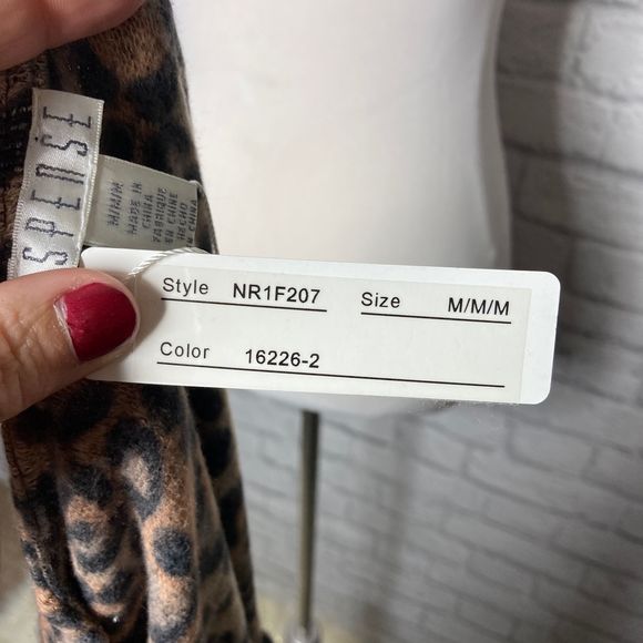 Spense | Dresses | Spense Fit Flare Vneck Leopard Print Dress | Poshmark